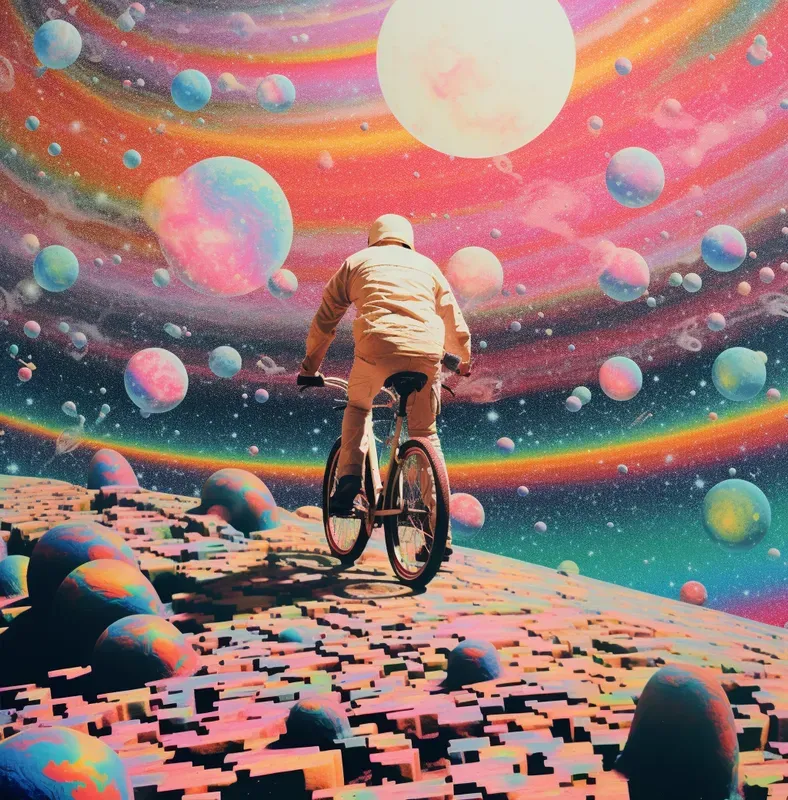 Psychedelic Rainbow Style Midjourney Prompt | PromptBase