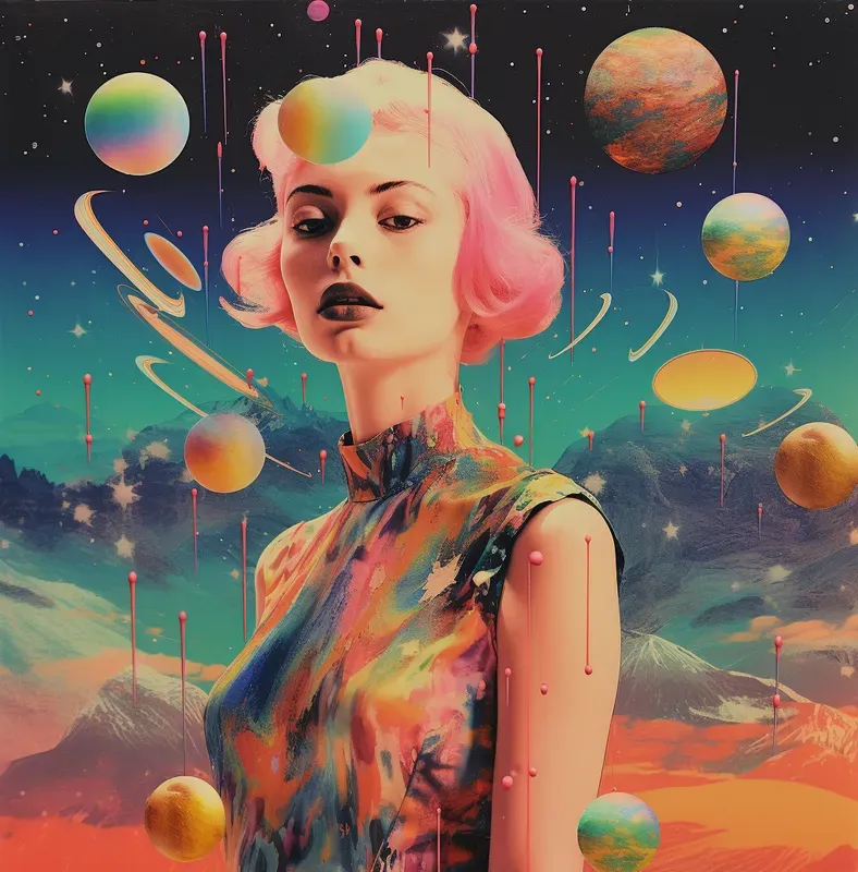 Psychedelic Rainbow Style Midjourney Prompt | PromptBase