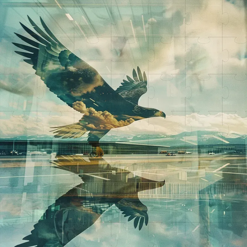 Double Exposure Portraits Midjourney Prompt | PromptBase