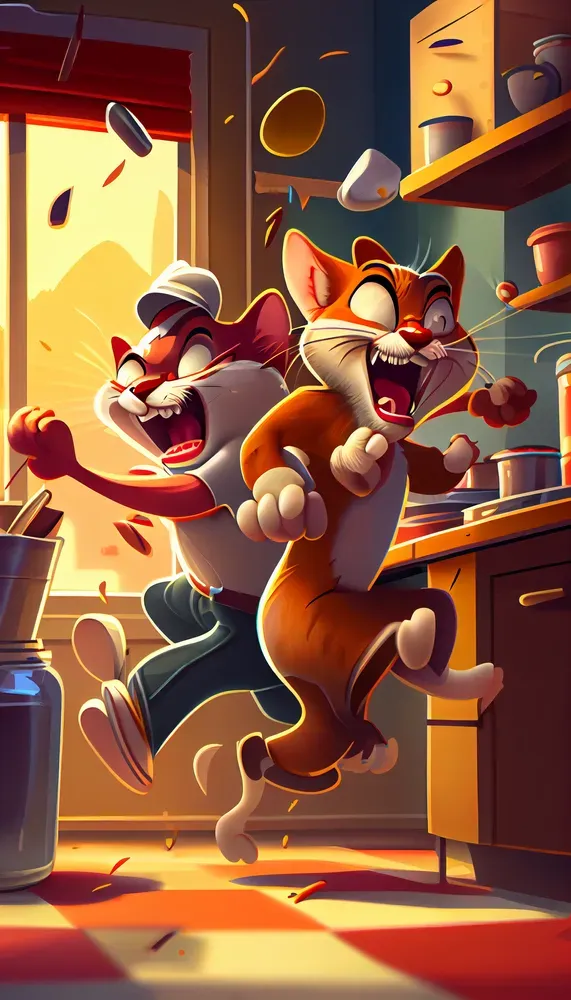 Cartoon Dynamic Aesthetic Digital Art Midjourney Prompt | PromptBase