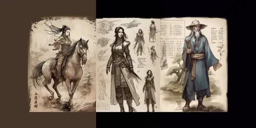 Game Character Designs Midjourney Prompt | PromptBase