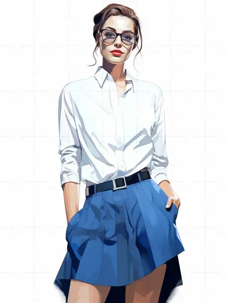 Perfect Fashion Model Drawings Midjourney Prompt | PromptBase