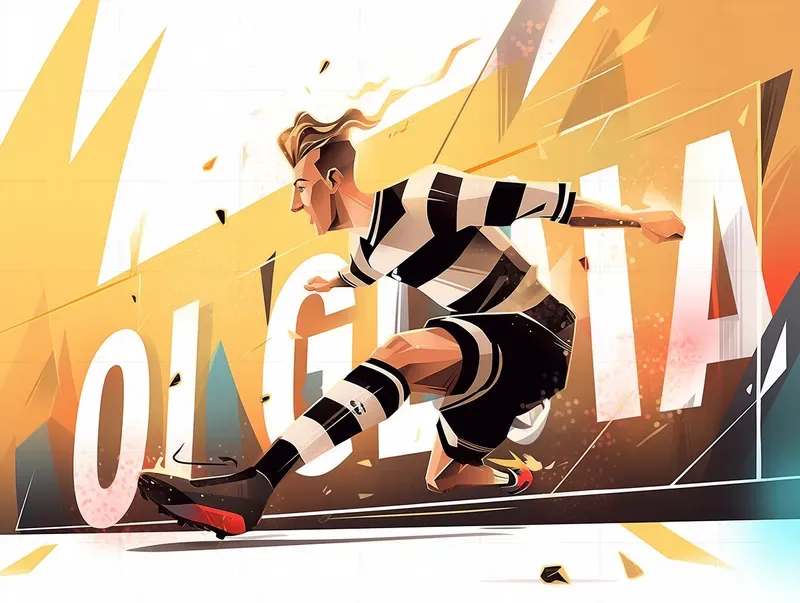 Vector Animated Sports Poster Designs Midjourney Prompt | PromptBase