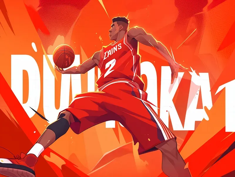 Vector Animated Sports Poster Designs Midjourney Prompt | PromptBase