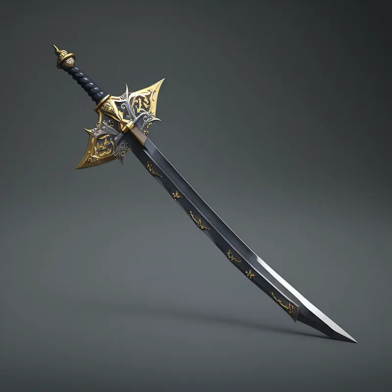 Magic Weapons Mmo RPG Videogames Midjourney Prompt | PromptBase