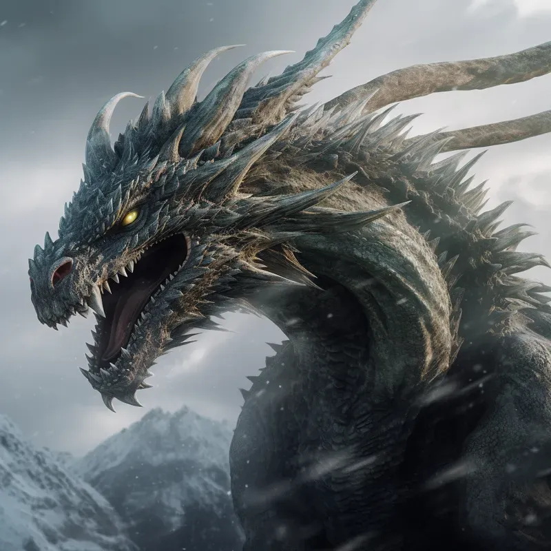 Element Dragons Midjourney Prompt | PromptBase