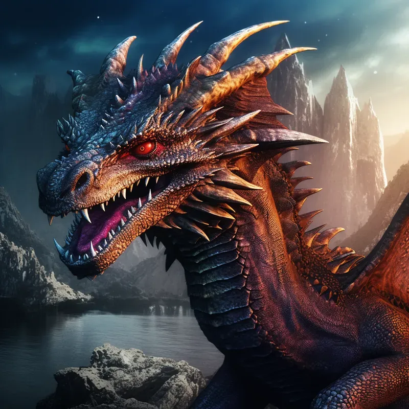 Element Dragons Midjourney Prompt | PromptBase