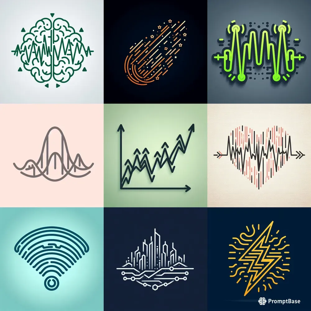 Wave Forms Collections DALL·E Prompt | PromptBase