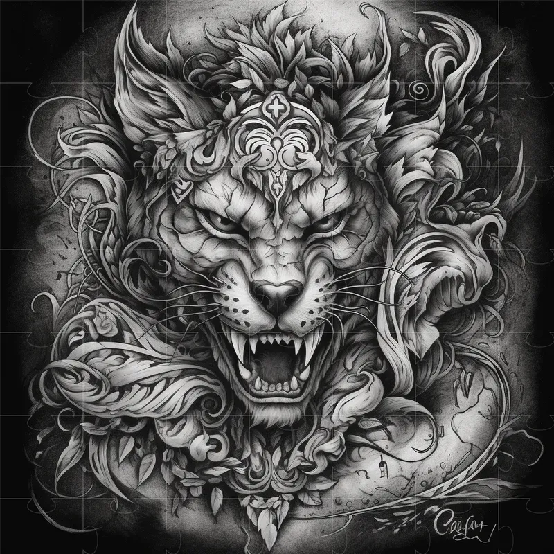Chicano Tattoo Ideas Midjourney Prompt Promptbase