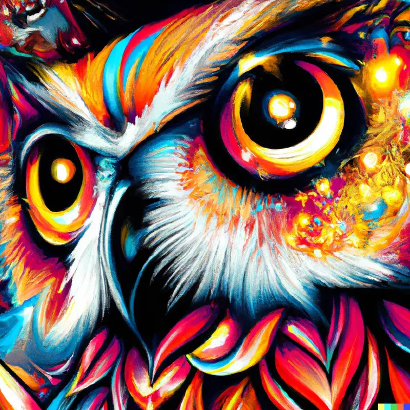 Psychedelic Animals DALL·E Prompt | PromptBase