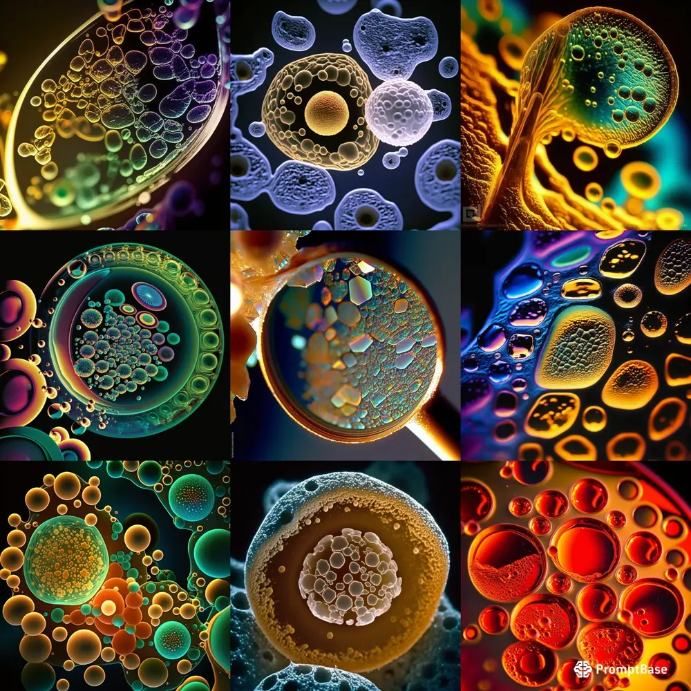 Under The Microscopes Midjourney Prompt | PromptBase