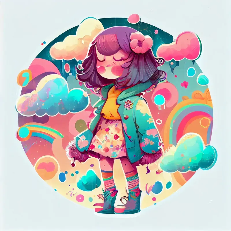 Cute Cartoon Themes Midjourney Prompt | PromptBase