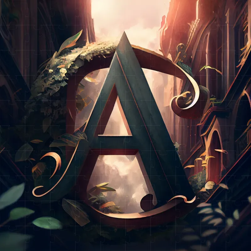 Fantasy Letters Midjourney Prompt | PromptBase