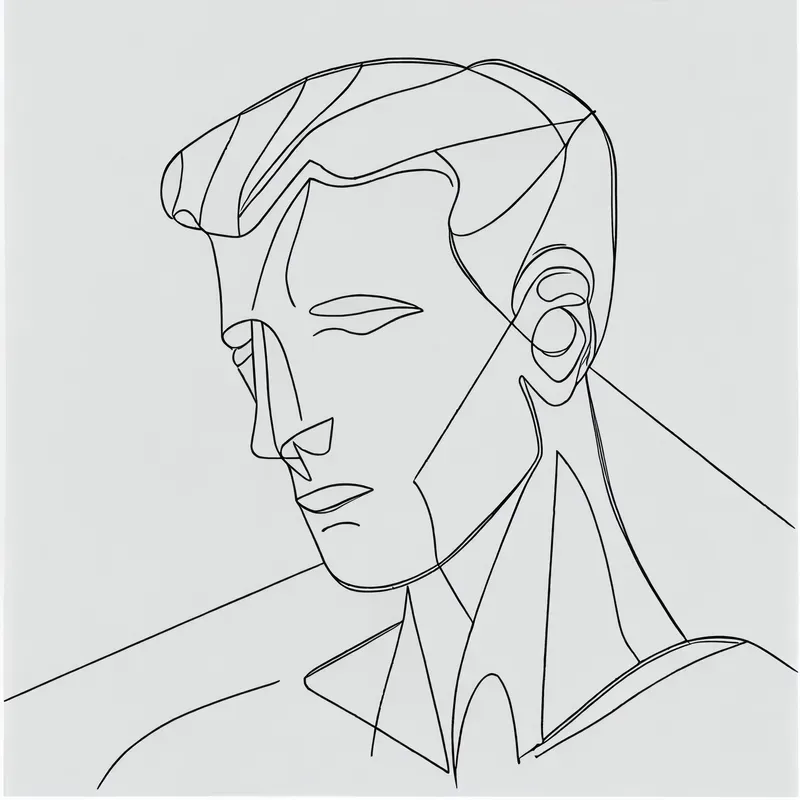 Graphic Line Art Sketches Midjourney Prompt | PromptBase