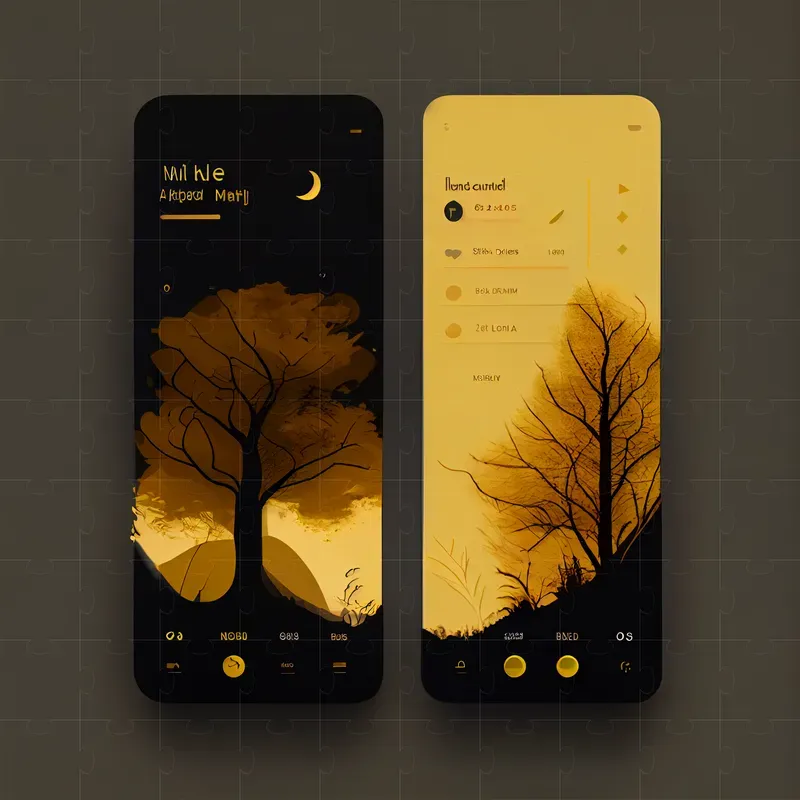 User Interface Designs Midjourney Prompt | PromptBase