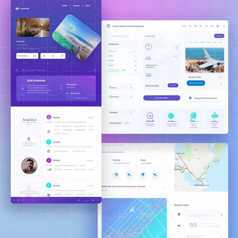 Website Designs For Any Themes Midjourney Prompt | PromptBase
