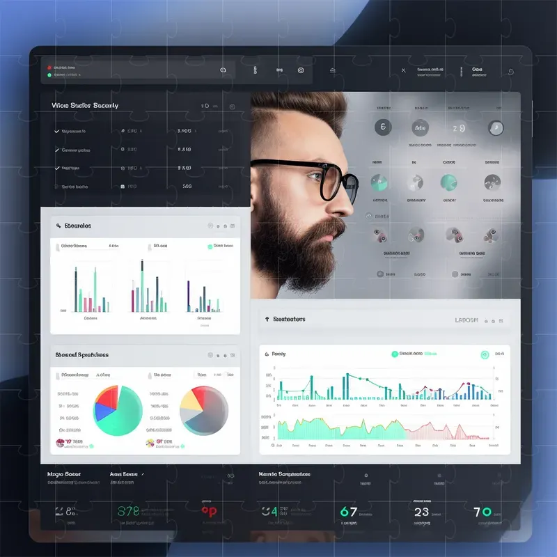 Professional Dashboard Layouts Midjourney Prompt | PromptBase