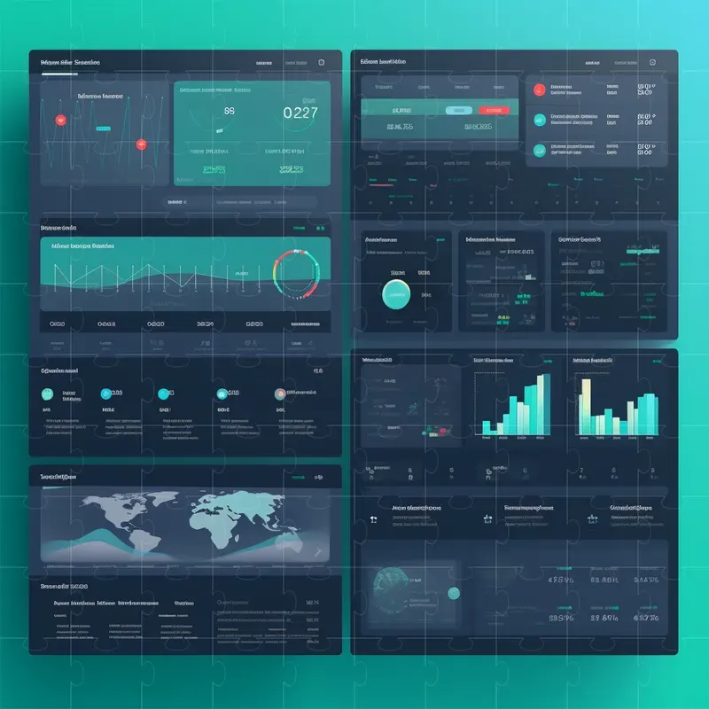 Professional Dashboard Layouts Midjourney Prompt | PromptBase