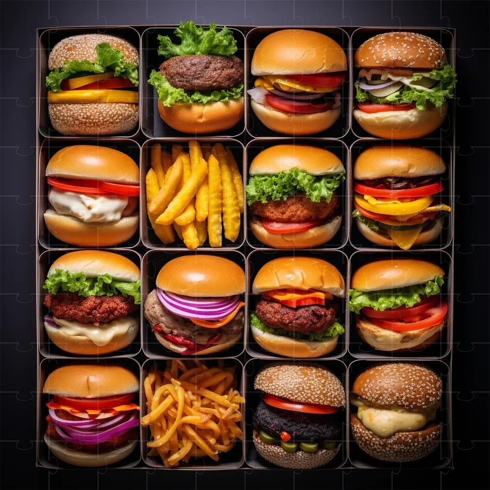 Colorful Food Boxes Midjourney Prompt | PromptBase