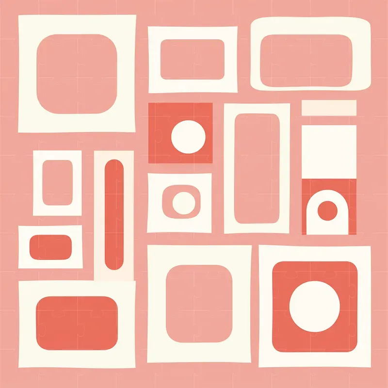 Rectangle Shapes Patterns Midjourney Prompt | PromptBase