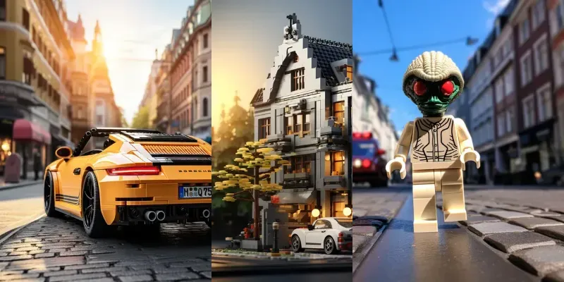 Lego Renders Midjourney Prompt | PromptBase