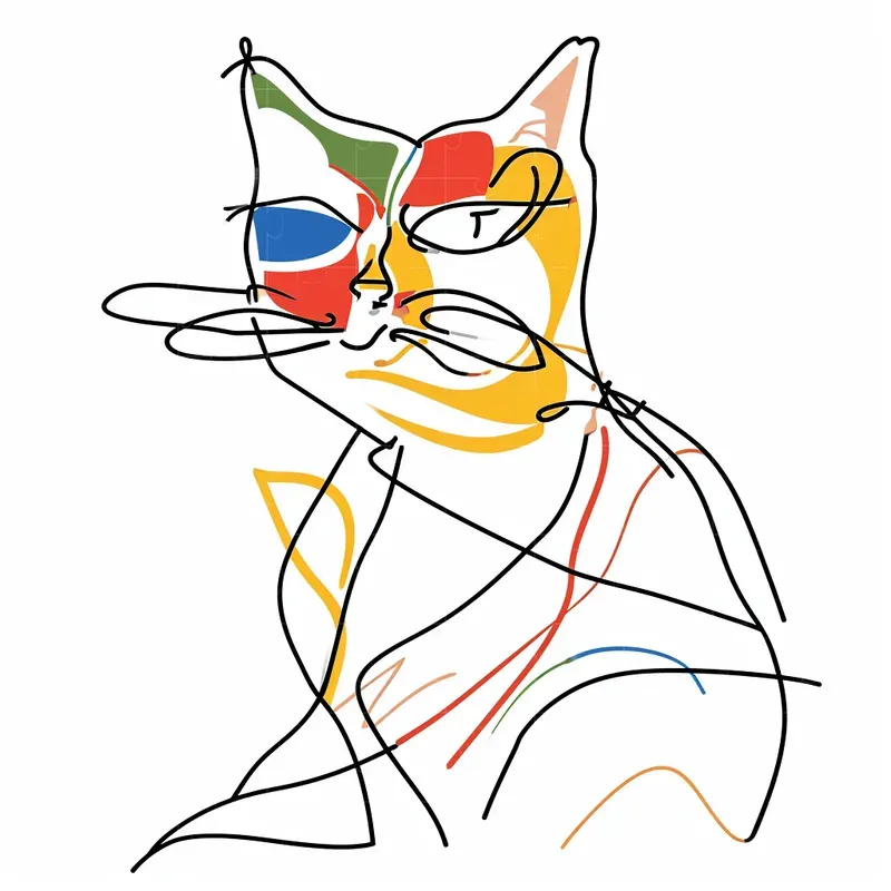 Picasso One Line Drawings Midjourney Prompt | PromptBase