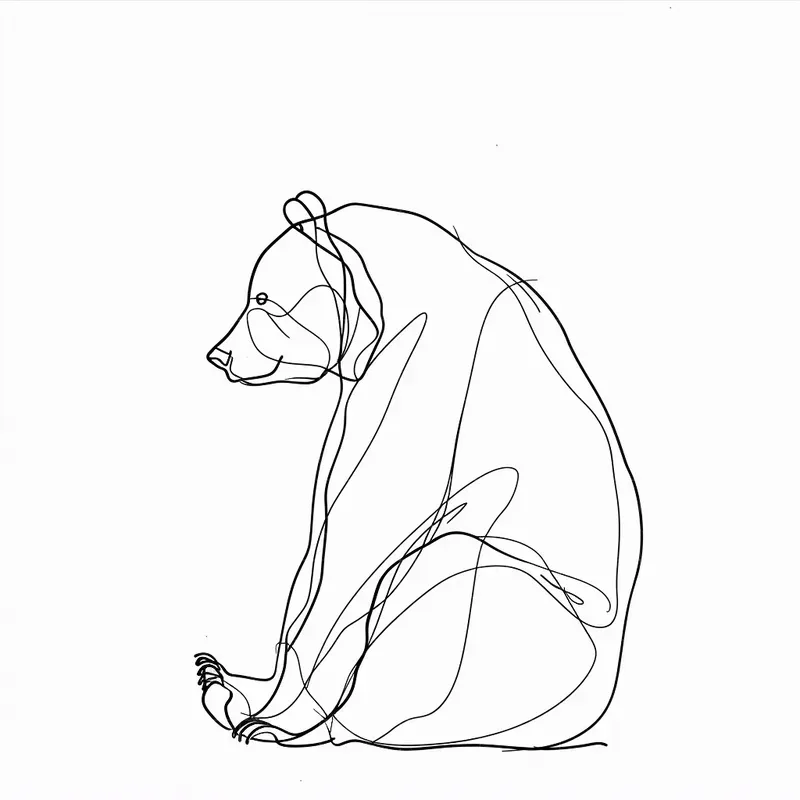 One Continuous Line Drawings Midjourney Prompt | PromptBase