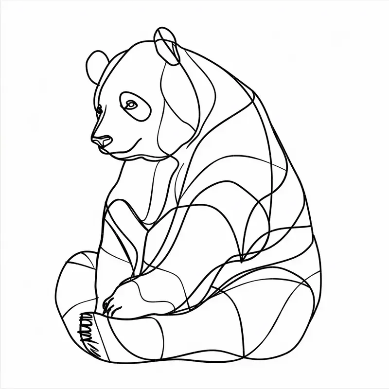 One Continuous Line Drawings Midjourney Prompt | PromptBase