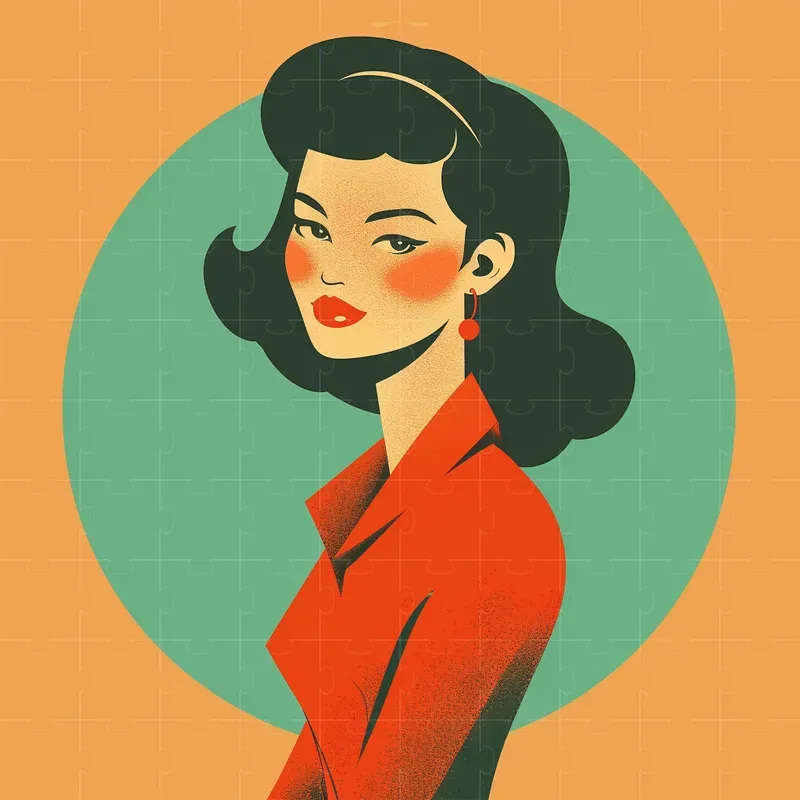 1960s Retro Cartoon Style Illustrations Midjourney Prompt | PromptBase
