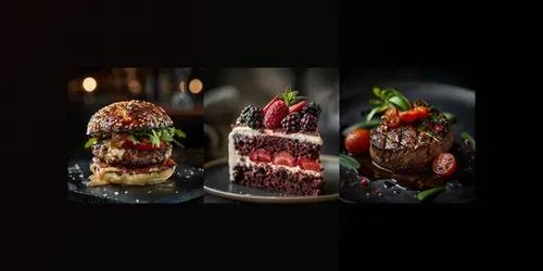 High Realistic Food Photographs Midjourney Prompt | PromptBase