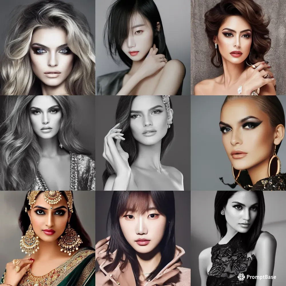 Gorgeous Supermodels Stable Diffusion Prompt | PromptBase