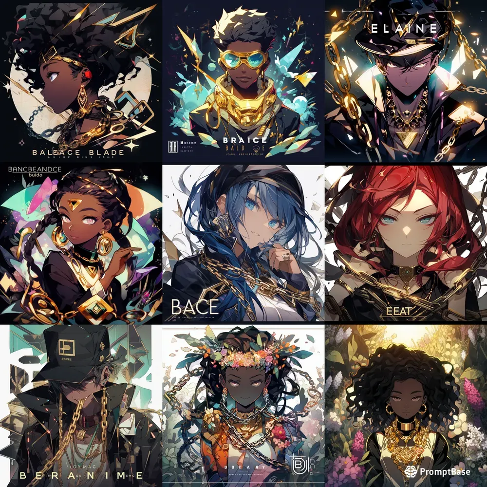 Anime Character Posters Midjourney Prompt | PromptBase