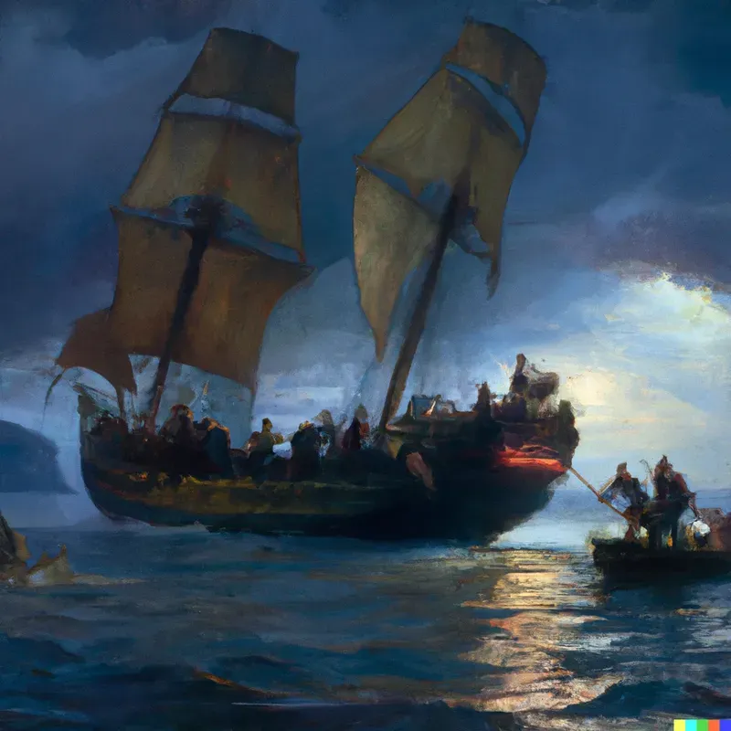 Dramatic Classical Paintings DALL·E Prompt | PromptBase