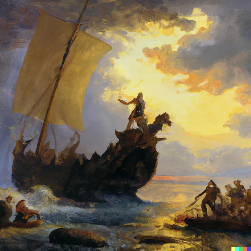 Dramatic Classical Paintings DALL·E Prompt | PromptBase