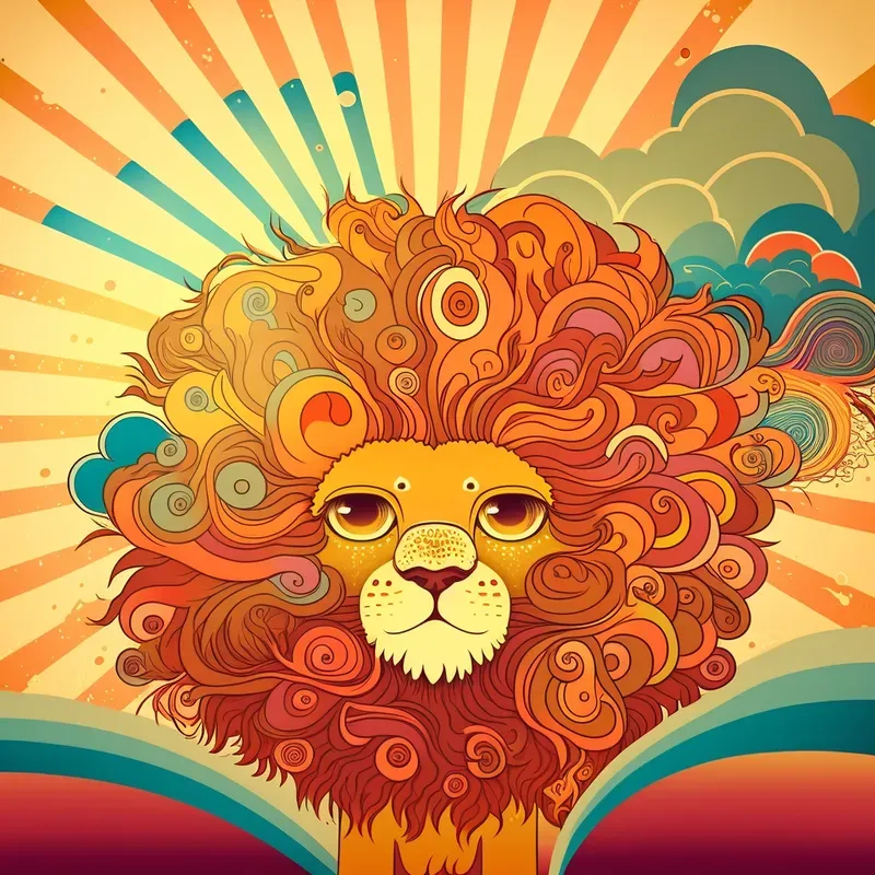 Groovy Animals Midjourney Prompt | PromptBase