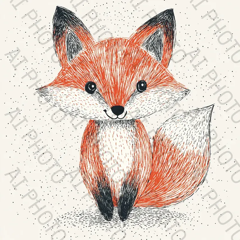 Cute Ball Point Pen Animal Drawings Midjourney Prompt | PromptBase