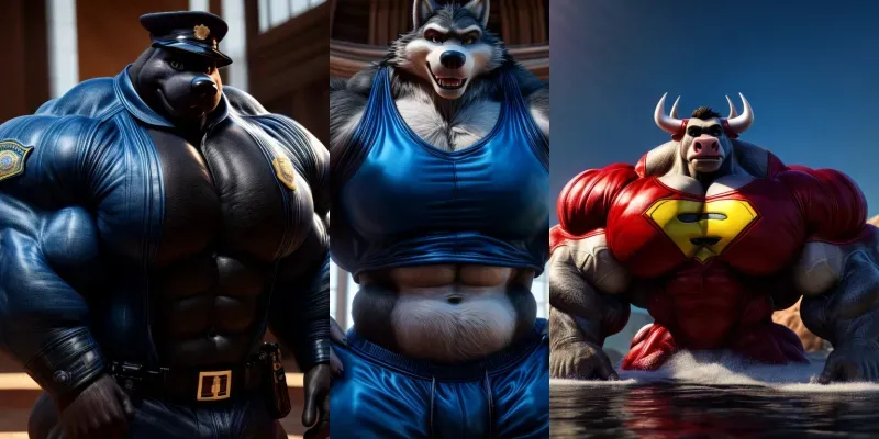 Hyper Super Anthro Furry Biggest Evers Stable Diffusion Prompt | PromptBase