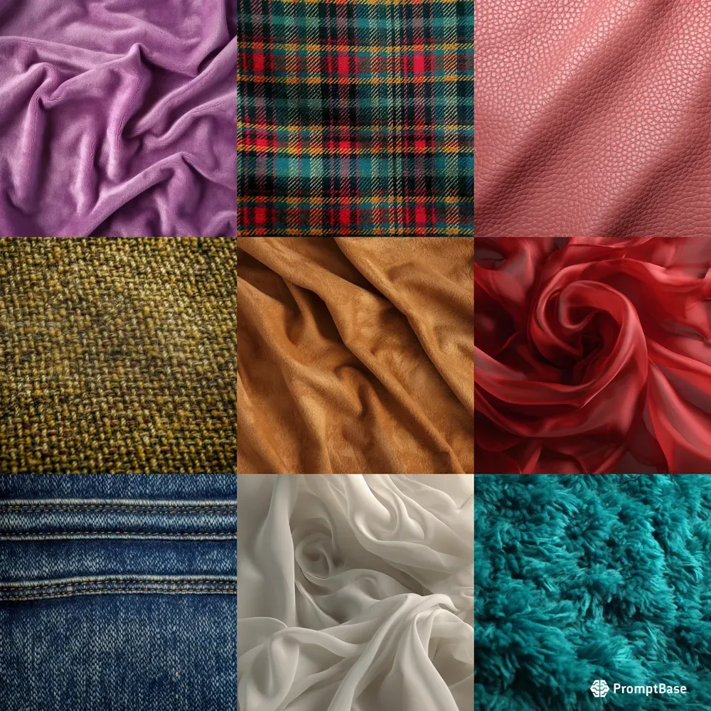 Textile Sample Textures Midjourney Prompt | PromptBase