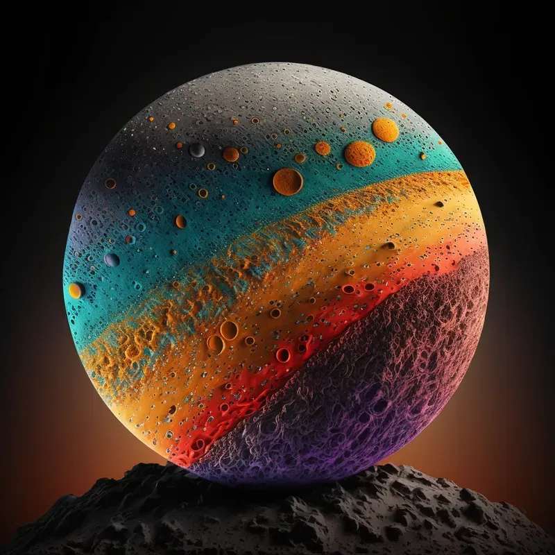 Planets Of The Solar System Midjourney Prompt | PromptBase