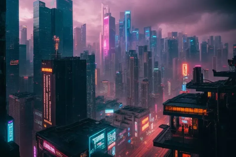 Cyberpunk Cities Leonardo Ai Prompt | PromptBase