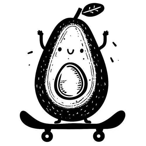 Simple Funny And Cute Doodle Vectors App | PromptBase