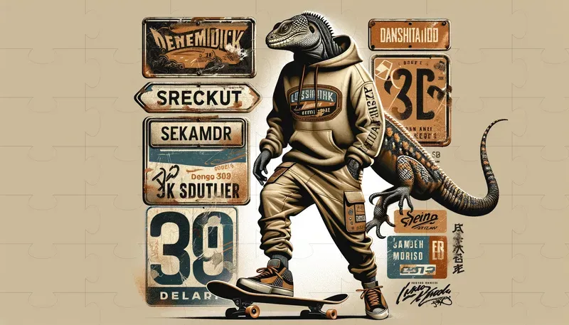 Vintage Style Shapes DALL·E Prompt | PromptBase