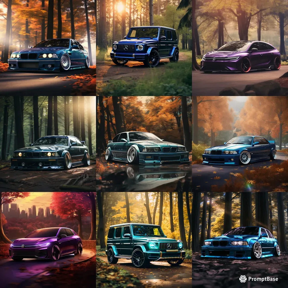 Slammed Cars Midjourney Prompt | PromptBase