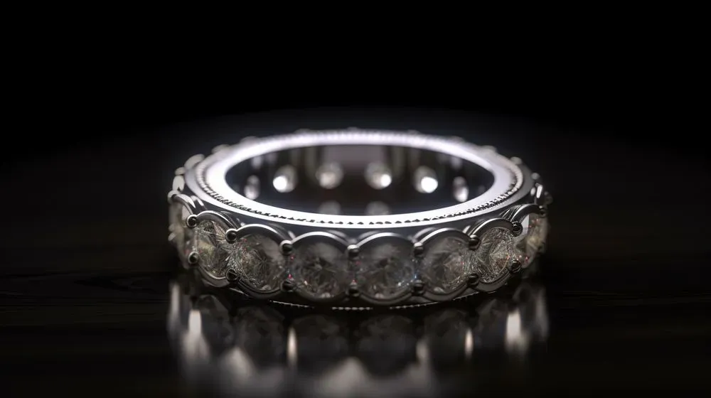 Realistic Wedding And Engagement Rings Midjourney Prompt | PromptBase