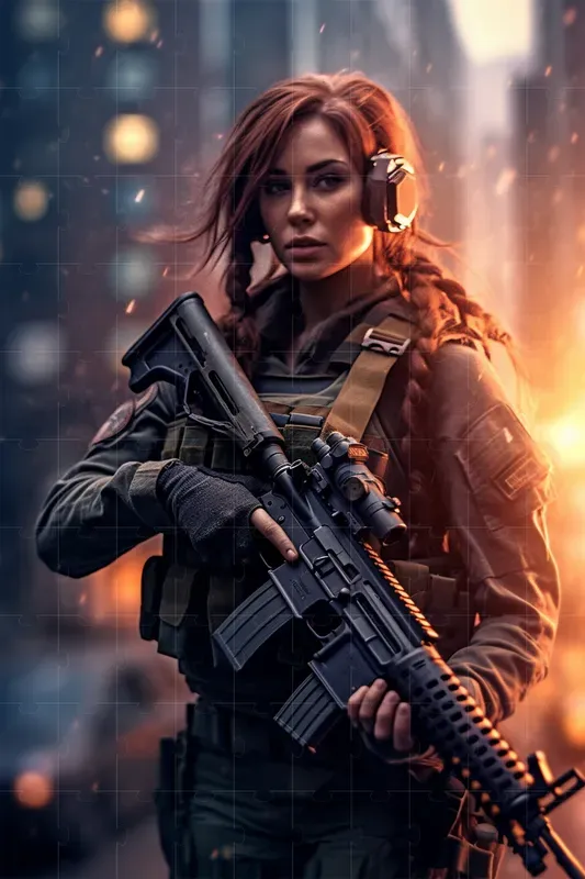 Epic Soldier - Cinematic Poster Midjourney Prompt | PromptBase