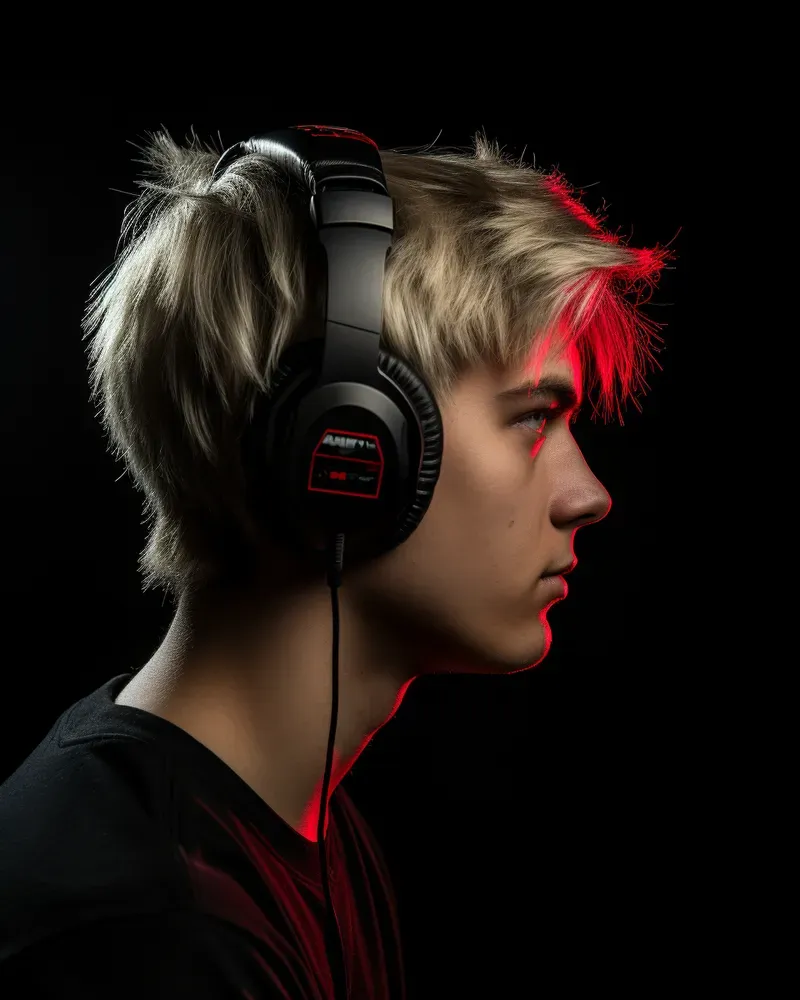 Esports Gamer Portraits - Studio Quality Midjourney Prompt | PromptBase