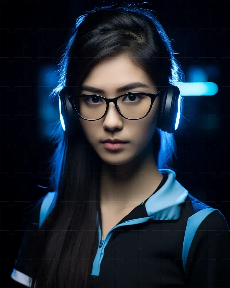 Esports Gamer Portraits - Studio Quality Midjourney Prompt | PromptBase