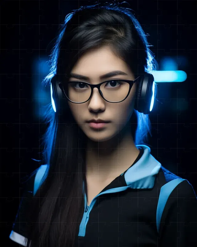 Esports Gamer Portraits - Studio Quality Midjourney Prompt | PromptBase