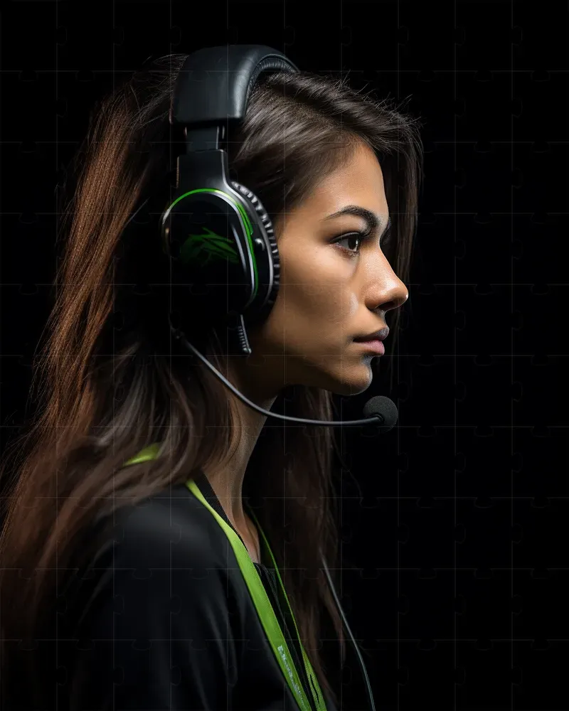 Esports Gamer Portraits - Studio Quality Midjourney Prompt | PromptBase