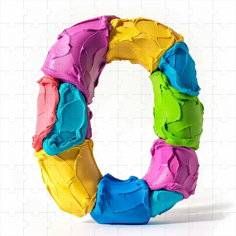 Play Dough Letters Art Designs Midjourney Prompt | PromptBase